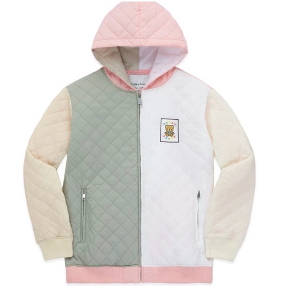 Teddy Fresh | Jackets & Coats | Teddy Fresh Colorblock Puffer Jacket ...
